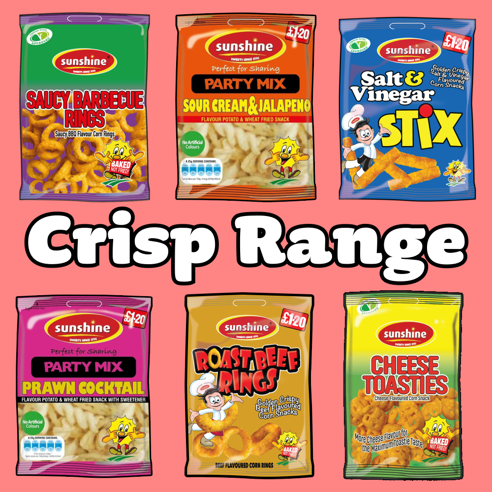 Crisp Range | Tasty Sunshine Snacks Crisps Collection – Sunshine Snacks Ltd