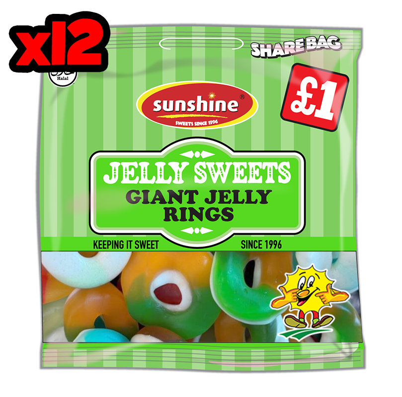 Giant Jelly Rings – Sunshine Snacks Ltd