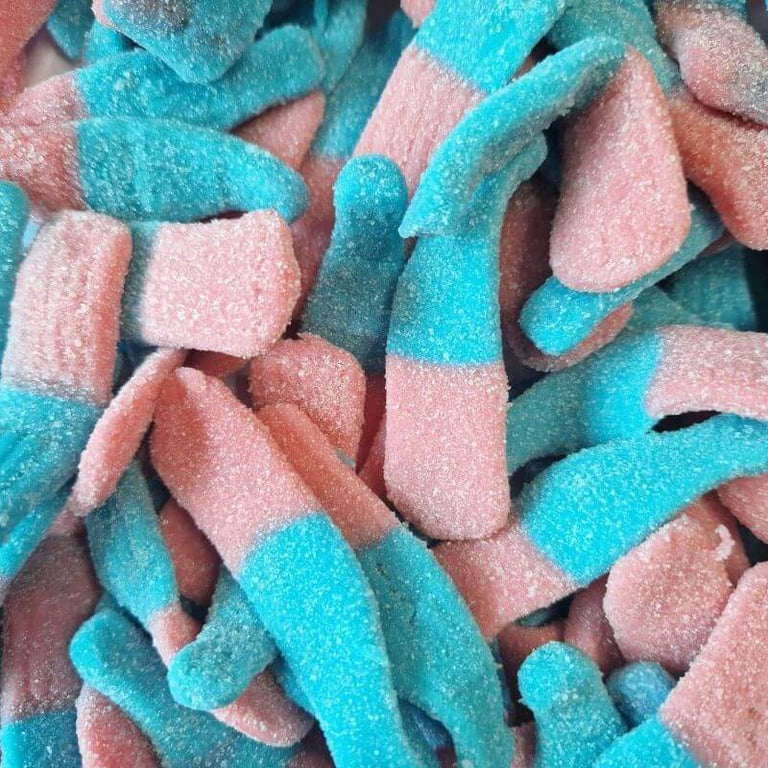 Giant Fizzy Blue Bottes - 2kg – Sunshine Snacks Ltd